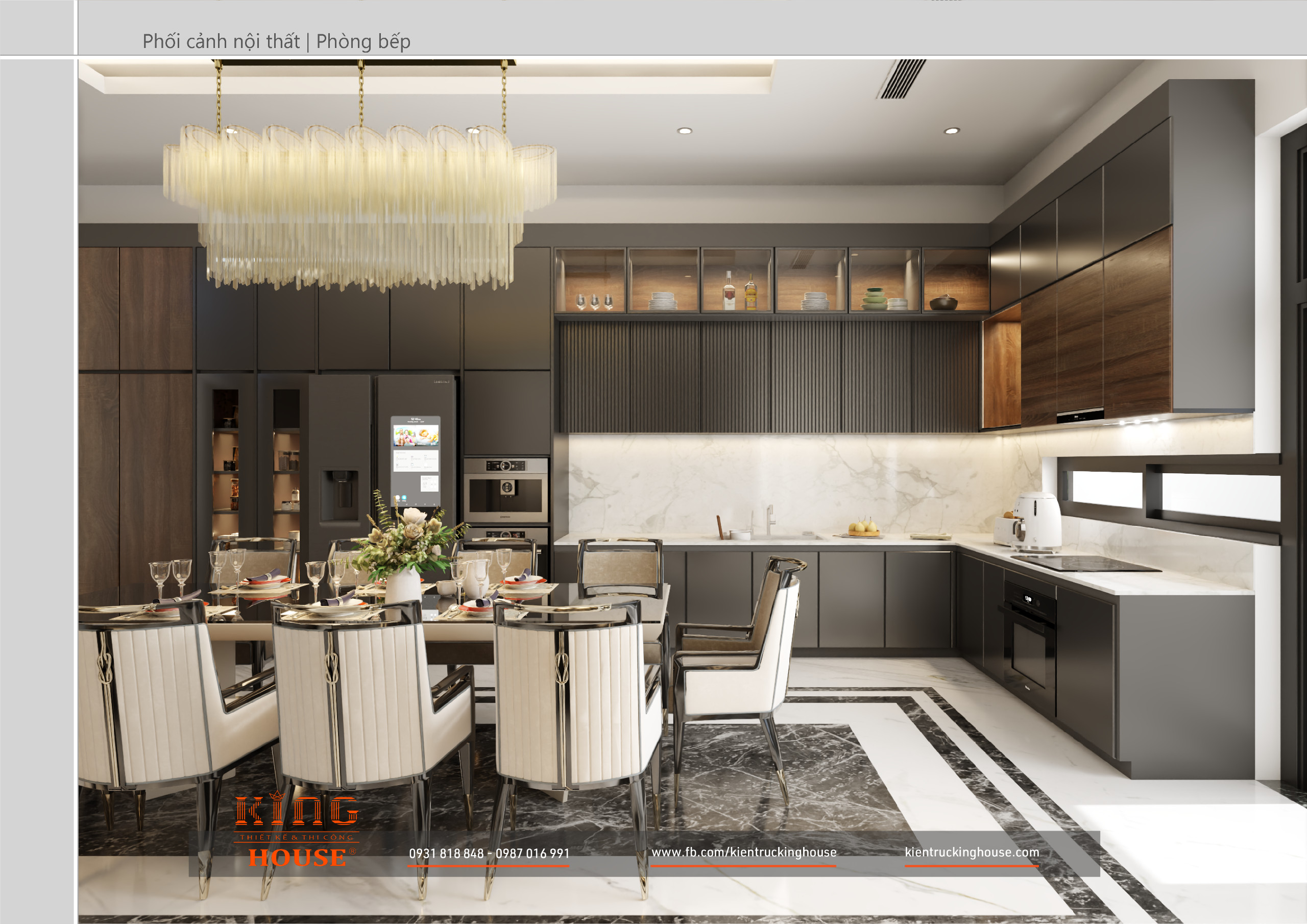 Top 20+ Mẫu Bếp Chuẩn Gu Nấu Ăn Chuẩn Chất | Thiết Kế Nội Thất Bếp Uy Tín Tại TPHCM